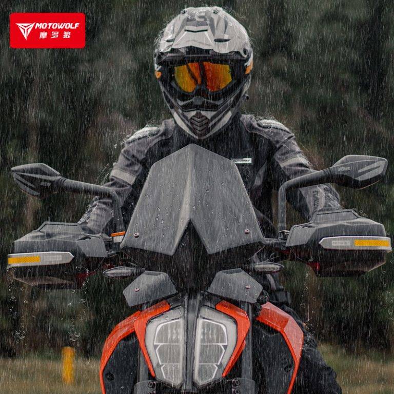 MOTOWOLF MDL3704 Motorcycle Hand Guards - MOTOWOLF