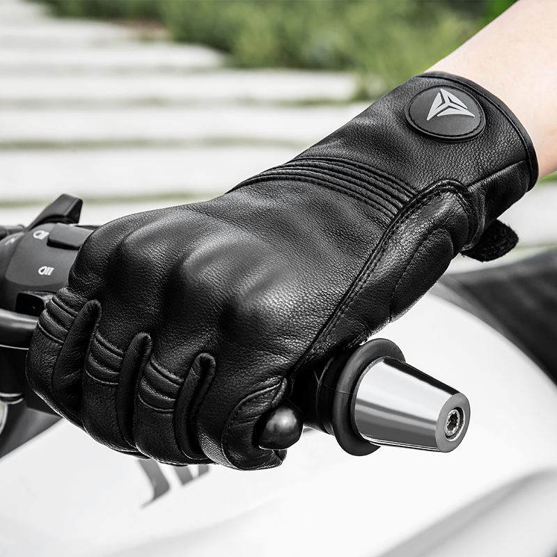 Riding Leather Racing gloves MDL0303 - MOTOWOLF