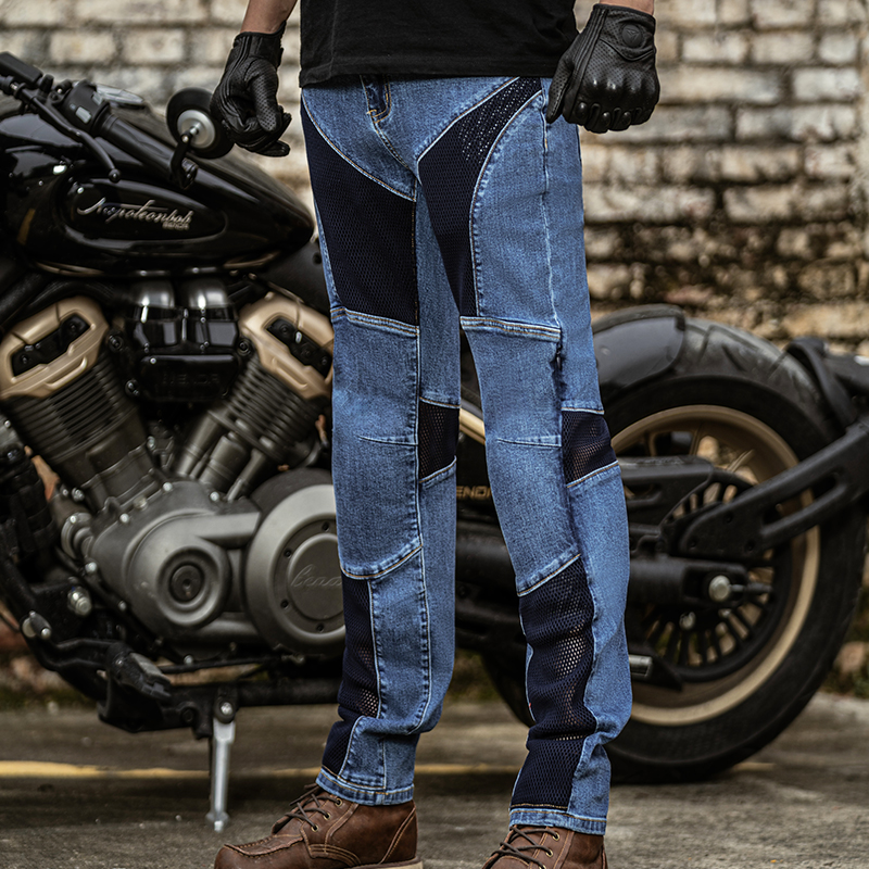 Motorcycle riding jeans MDL0616 - MOTOWOLF
