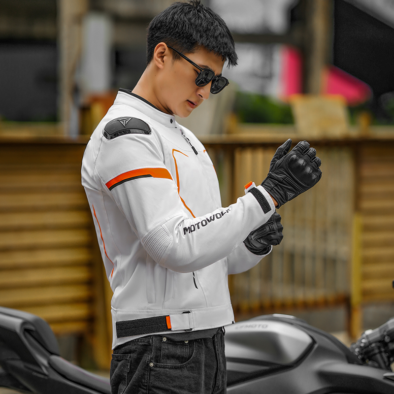 MOTOWOLF JM4 Motorcycle Racing Jacket - MOTOWOLF