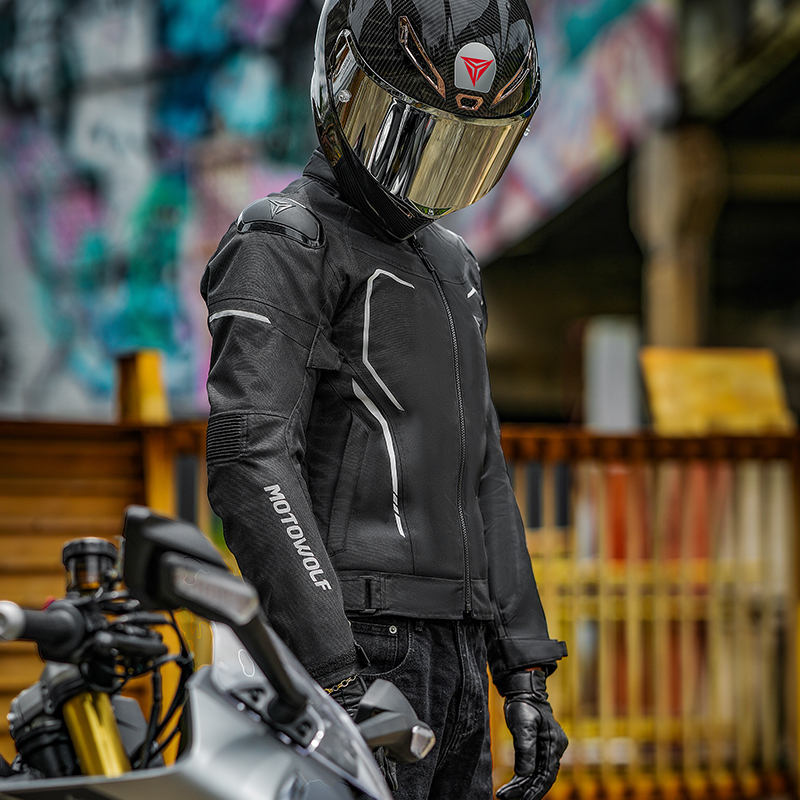 MOTOWOLF JM4 Motorcycle Racing Jacket - MOTOWOLF
