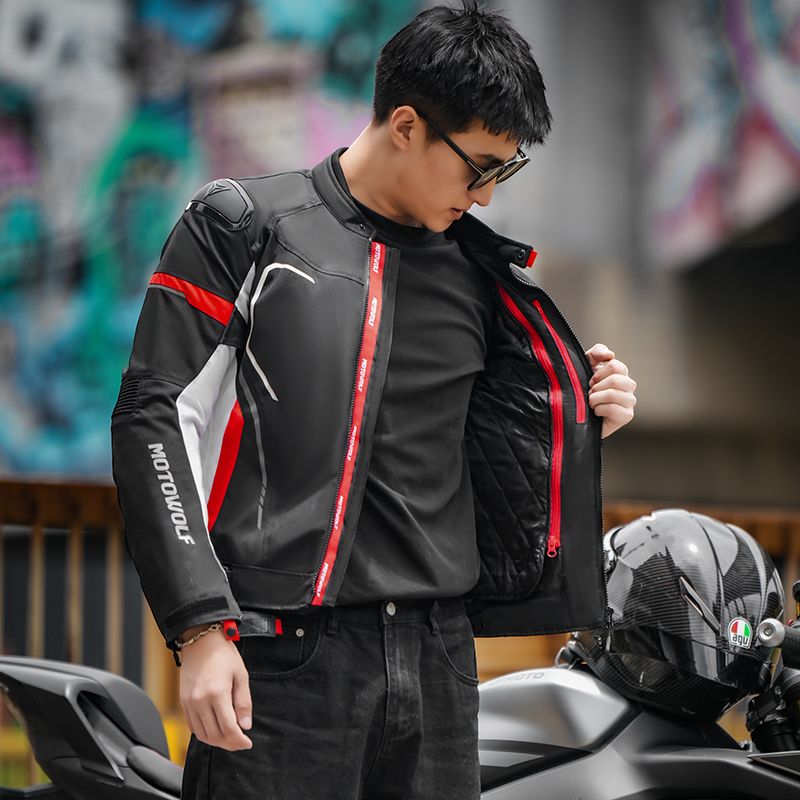 MOTOWOLF JM4 Motorcycle Racing Jacket - MOTOWOLF
