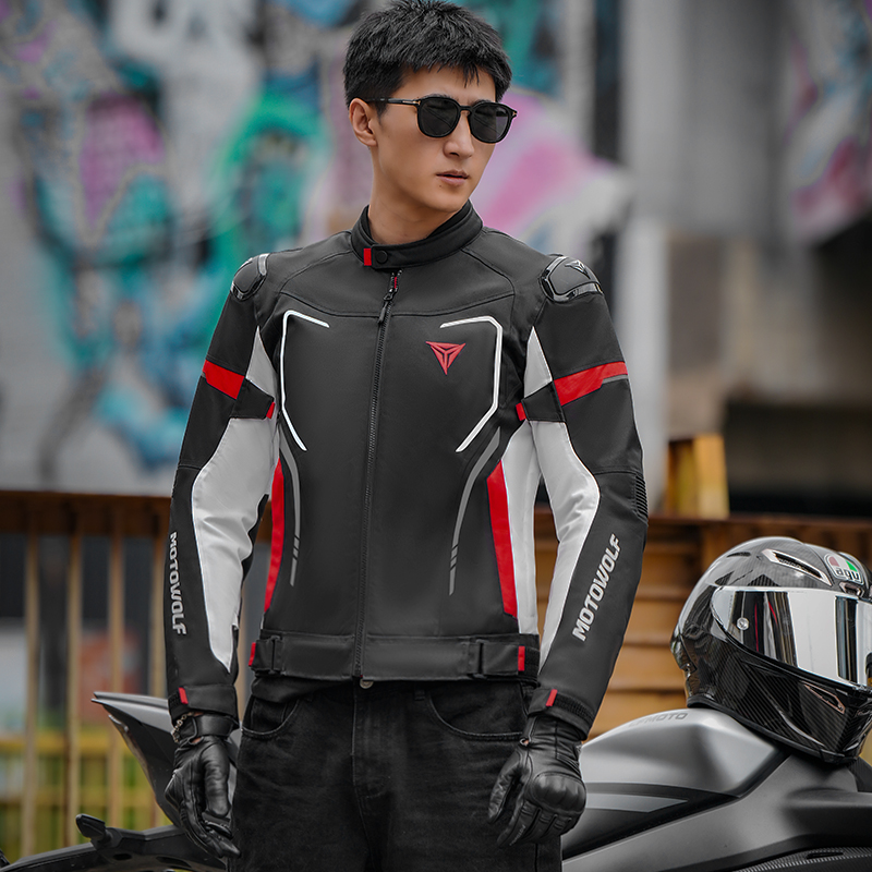 MOTOWOLF JM4 Motorcycle Racing Jacket - MOTOWOLF