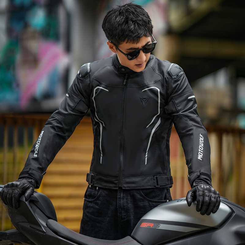 MOTOWOLF JM4 Motorcycle Racing Jacket - MOTOWOLF