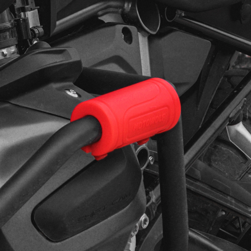 Motorcycle bumper protective block - MOTOWOLF