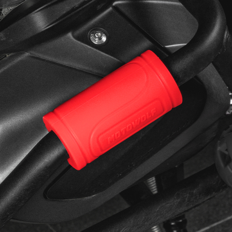 Motorcycle bumper protective block - MOTOWOLF