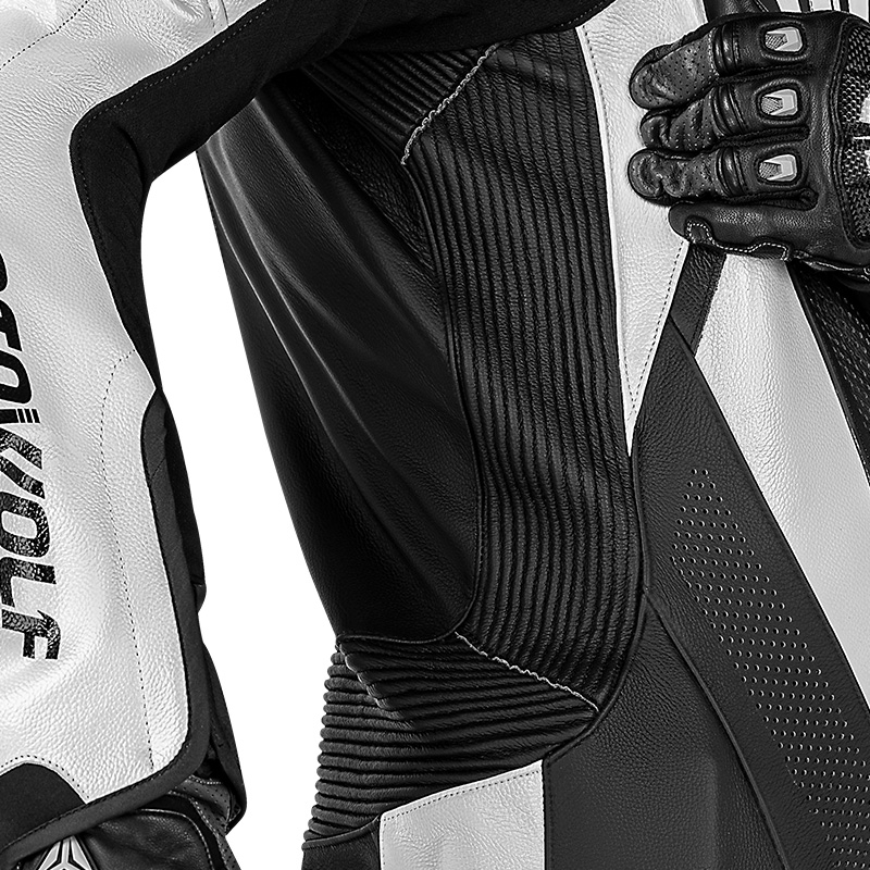 MOTOWOLF Motorcycle Racing Full leather suit - MOTOWOLF