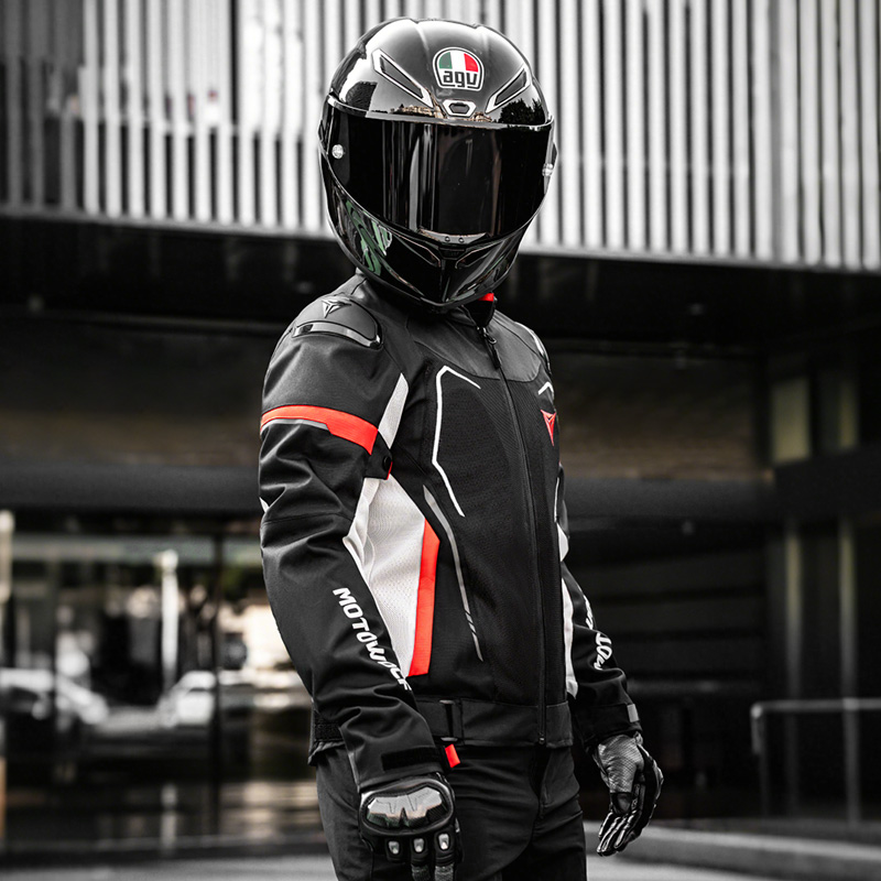 Motorcycle summer jacket JM4-B - MOTOWOLF
