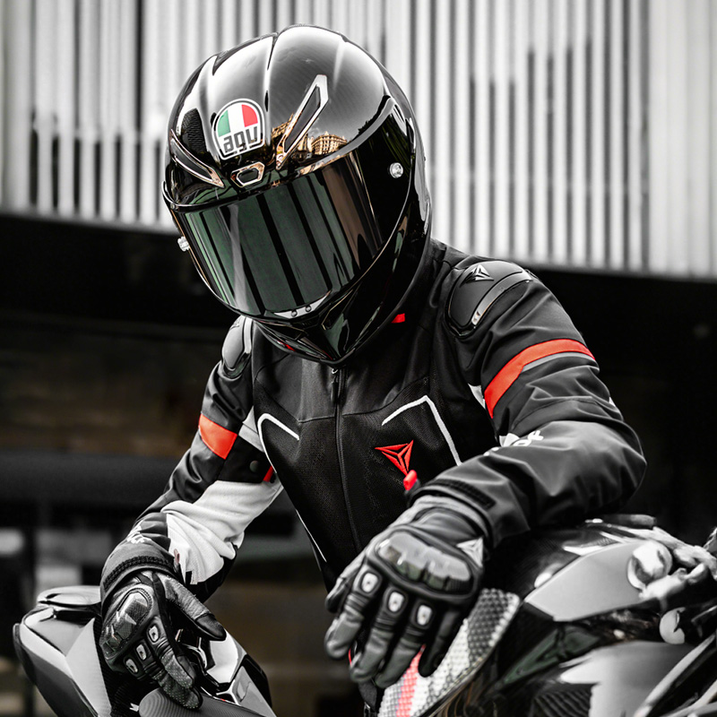 Motorcycle summer jacket JM4-B - MOTOWOLF