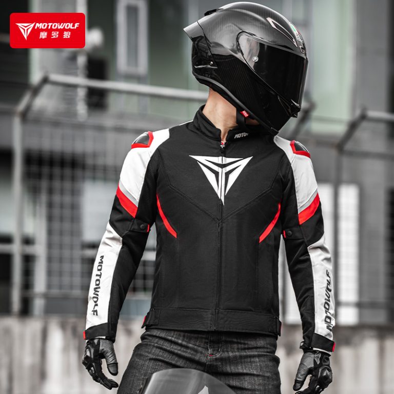 MOTOWOLF JM11 Stylish Men Motorcycle Jacket - MOTOWOLF