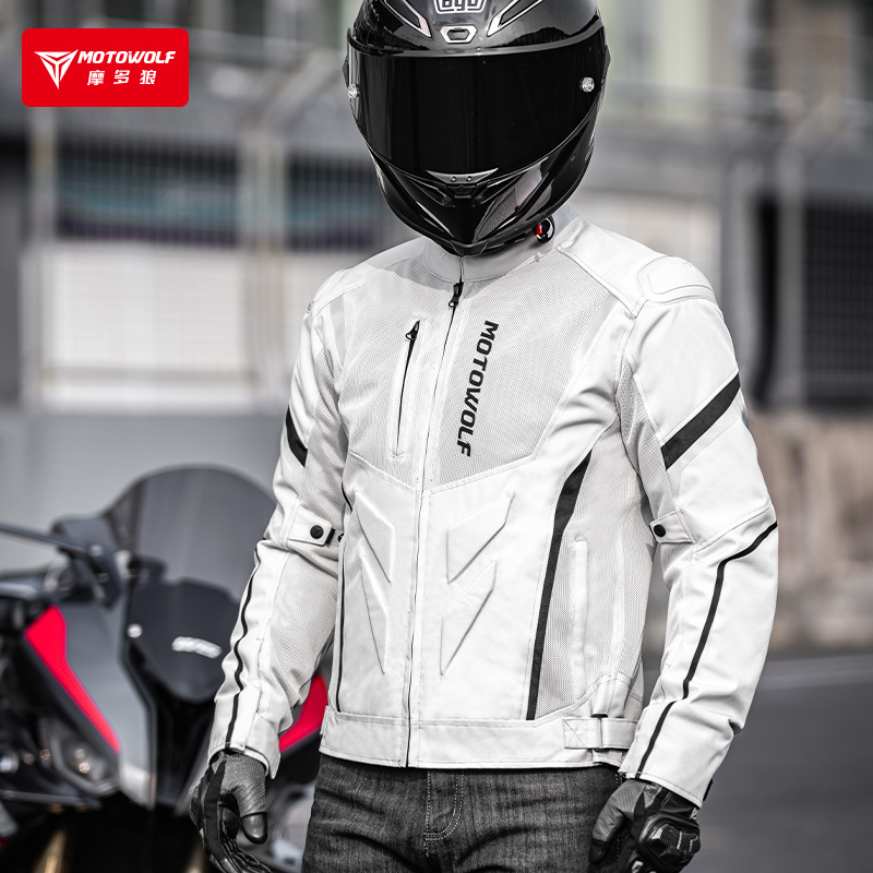 MOTOWOLF Four Season Motorcycle Jacket JM12 - MOTOWOLF