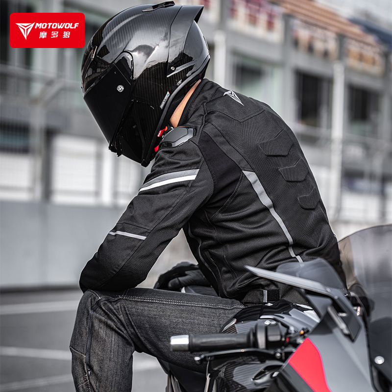 MOTOWOLF Four Season Motorcycle Jacket JM12 - MOTOWOLF