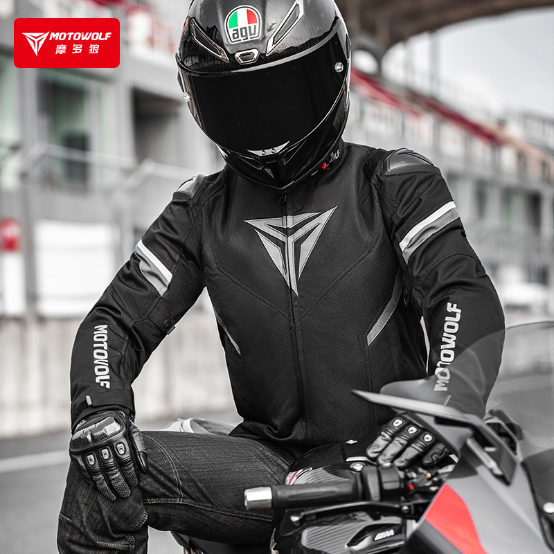 MOTOWOLF Four Season Motorcycle Jacket JM12 - MOTOWOLF