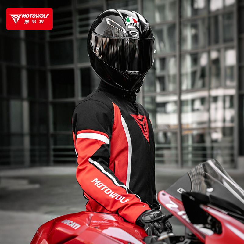 MOTOWOLF JM8-B Summer Racing Jacket - MOTOWOLF