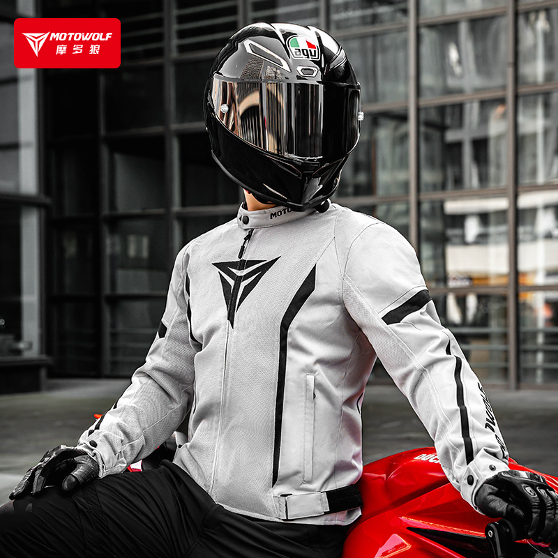 MOTOWOLF JM8-B Summer Racing Jacket - MOTOWOLF