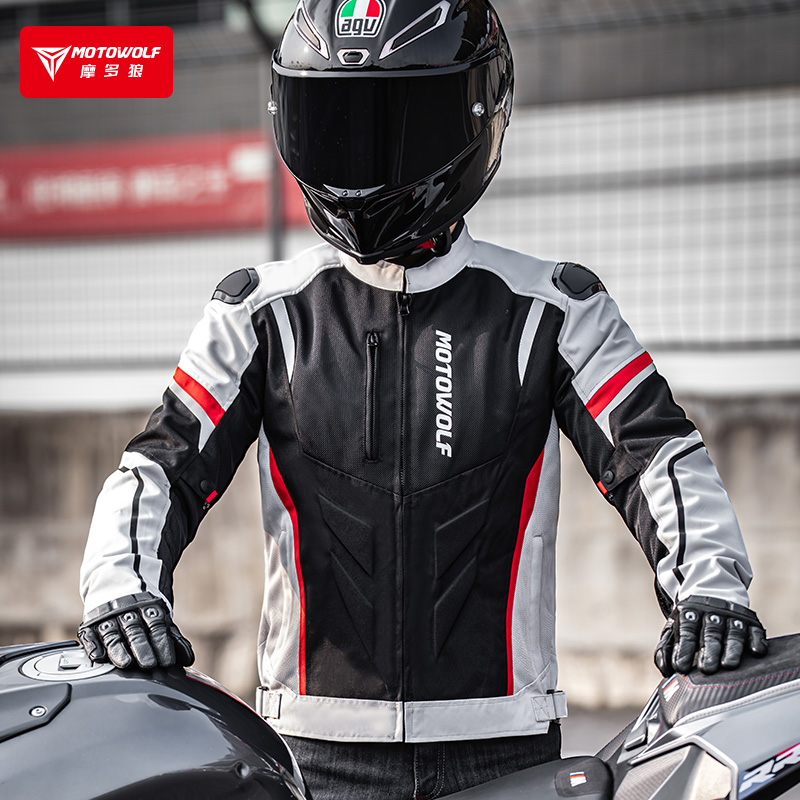 MOTOWOLF Four Season Motorcycle Jacket JM12 - MOTOWOLF