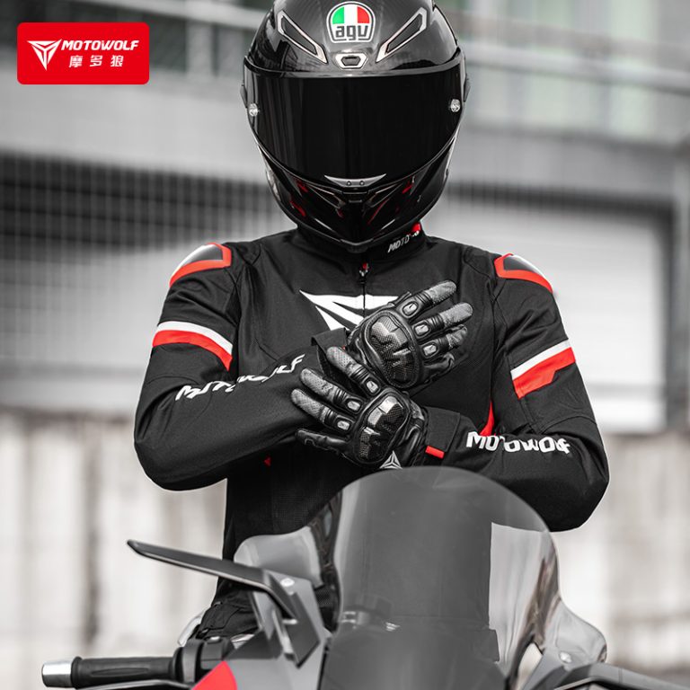 MOTOWOLF JM11 Stylish Men Motorcycle Jacket - MOTOWOLF