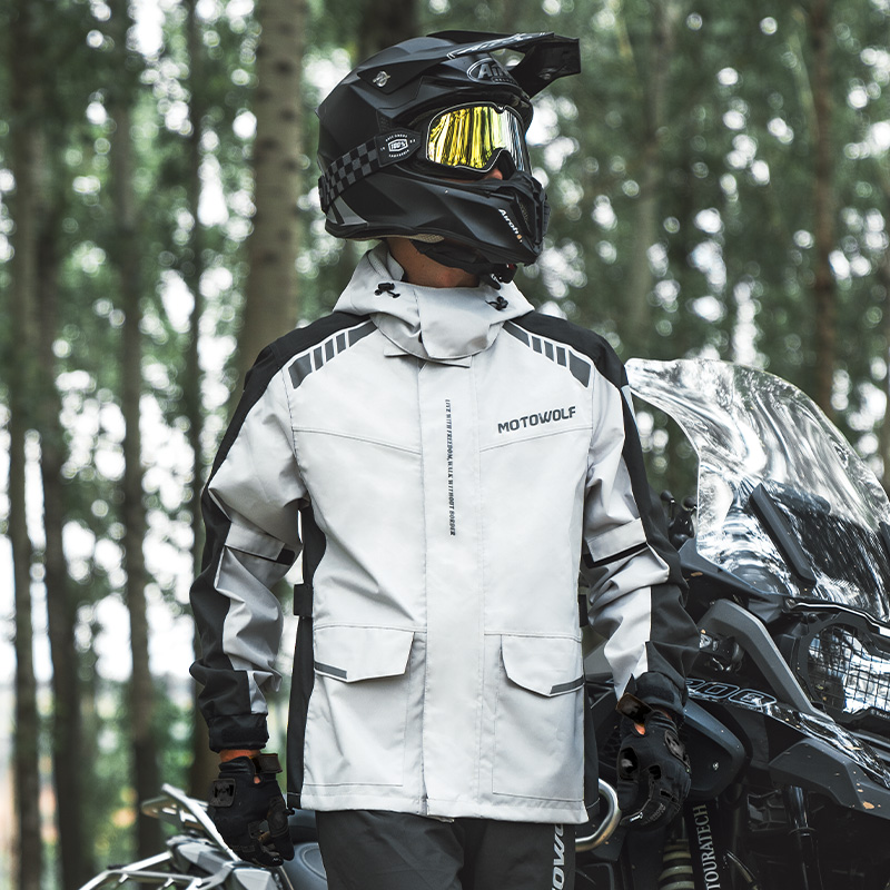 MOTOWOLF Waterproof Raincoat RC1 - MOTOWOLF